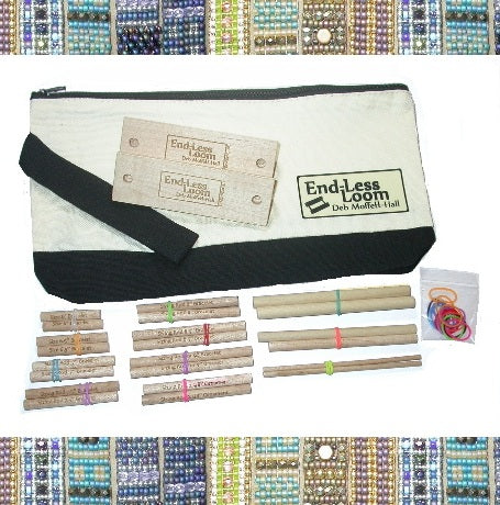 End-Less Loom System Zippered Kit with 4" End Bar – Deb Moffett-Hall ...