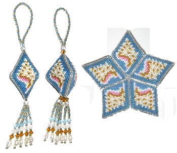 A Pip, Pod, or Star conch shell pattern – Deb Moffett-Hall Bead ...