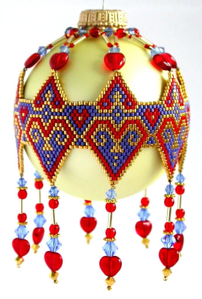 H Sylized Hearts – Deb Moffett-Hall Bead Patterns, Tools, & Supplies